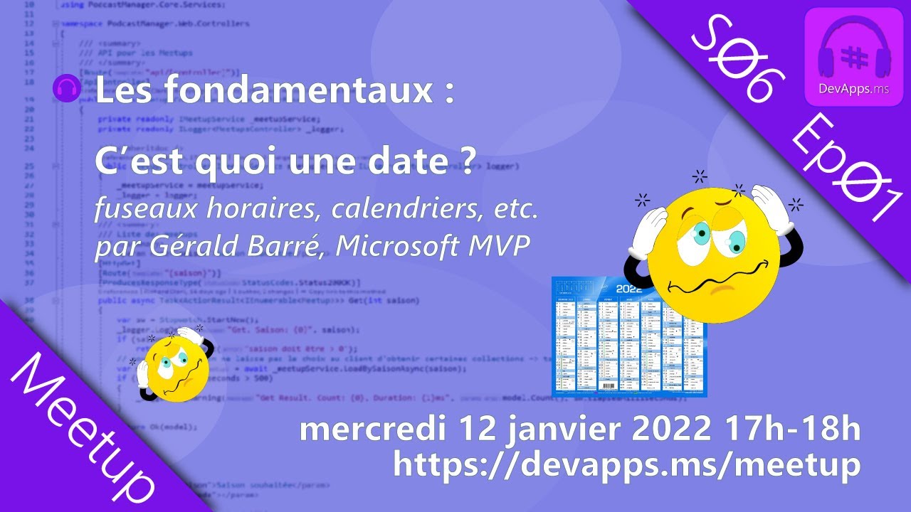 Online Meetup DevApps S06 Ep01 - YouTube