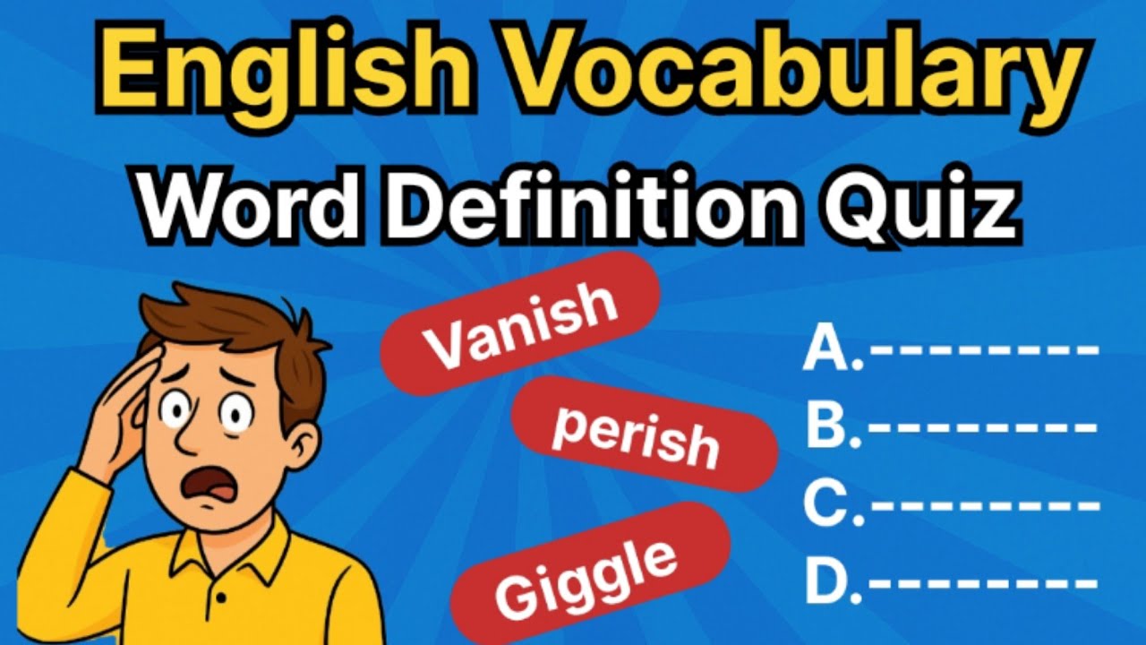 Hardest Word Meaning Quiz Ever|Can You Guess the Meaning of These 40 ...