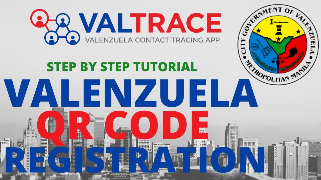 Paano Gawin Ang Valenzuela QR Code | How To Register Valenzuela Valtrace Appcase Net Link QR ...