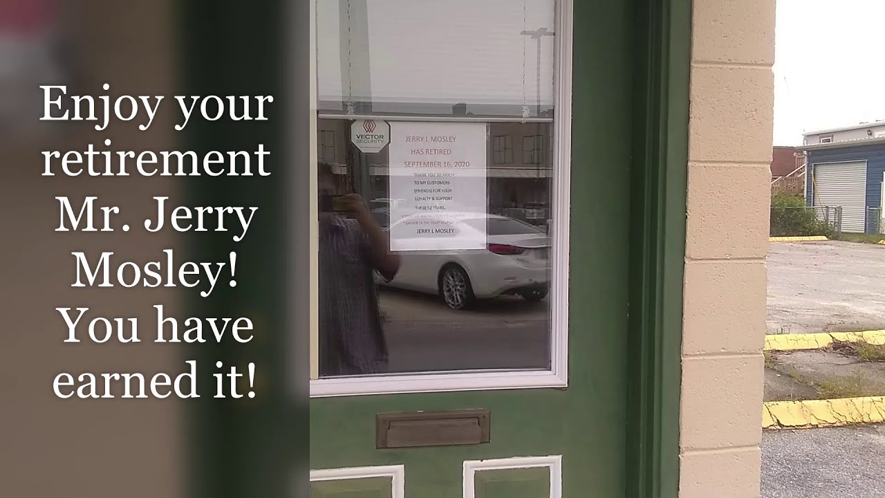 Announcement of Barber Jerry Mosley Retirement in Jesup, GA Wayne ...