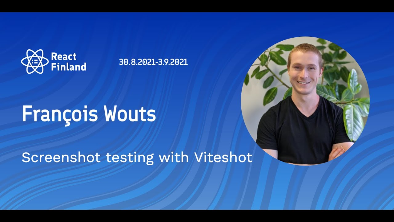 RF21 – François Wouts – Screenshot testing with ViteShot - YouTube