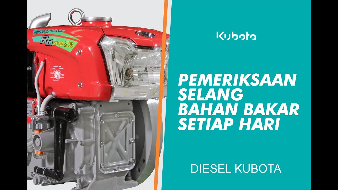 Pemeriksaaan Selang Bahan Bakar Setiap Hari - YouTube