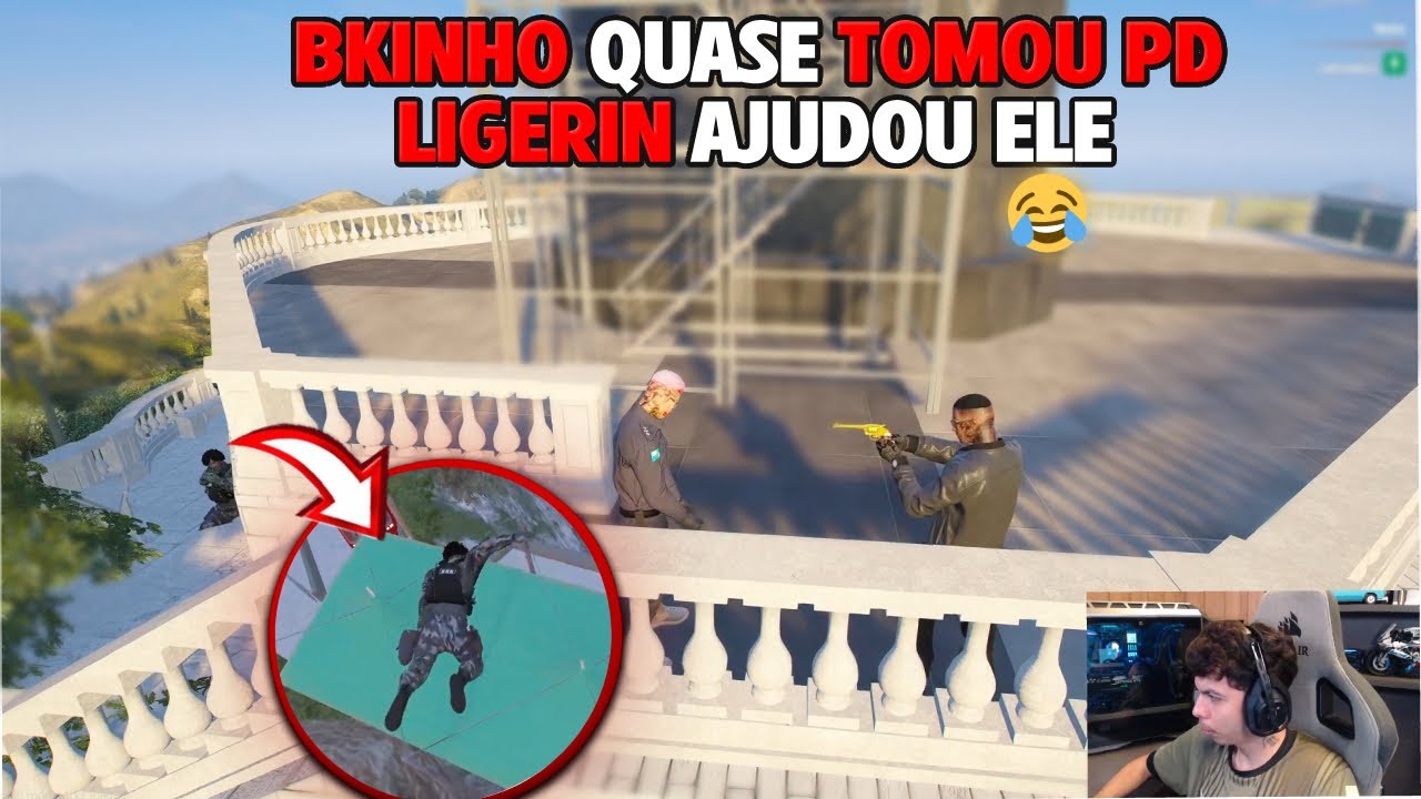 BKINHO QUASE TOMOU PD \ LIGERIN AJUDOU ELE 😂😂😂 | HYPE RP | GTA RP | 🇹🇷 ...
