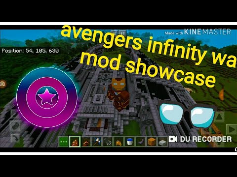 Minecraft- avengers infinity war mod showcase - YouTube