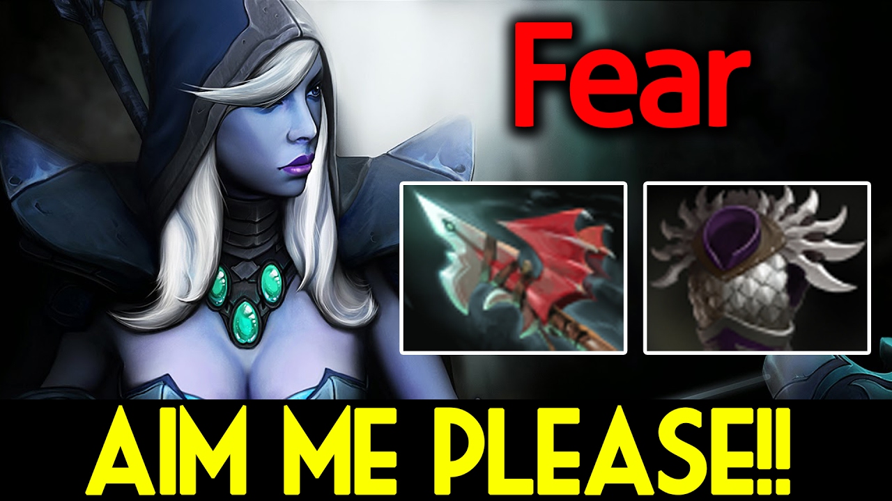 Fear DOTA 2 [Drow Ranger] Aim Me Please!!! - YouTube