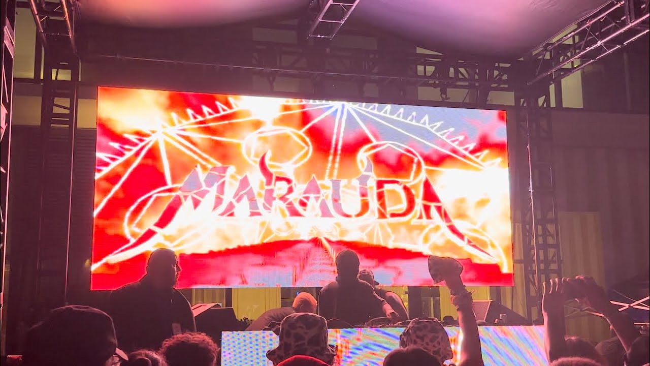 MARAUDA AT ROAD TO FORBIDDEN KINGDOM POOL PARTY SLS BRICKELL MMW - YouTube