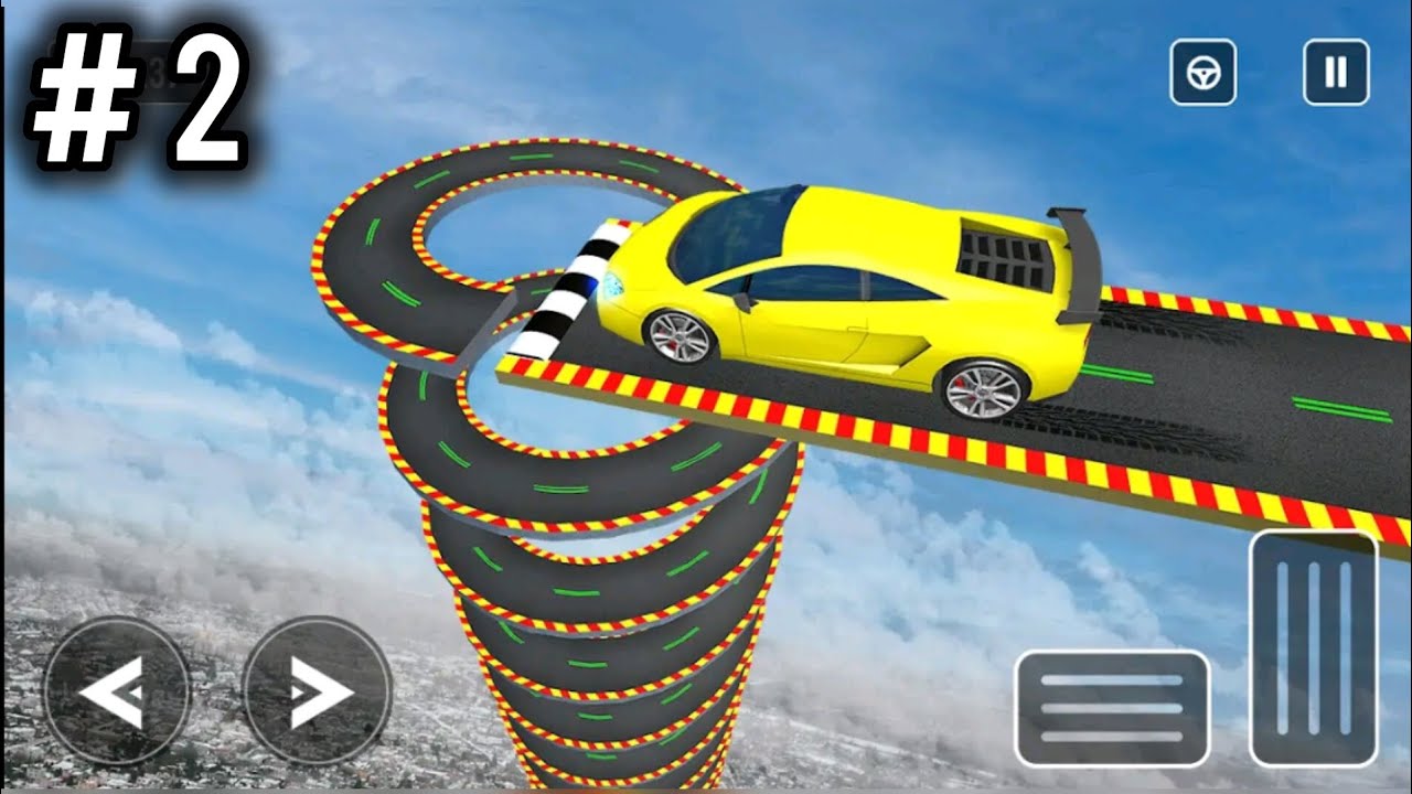 Insane Car Ramp Stunt Gameplay #2 | Thrilling Action and Heart-Pounding ...