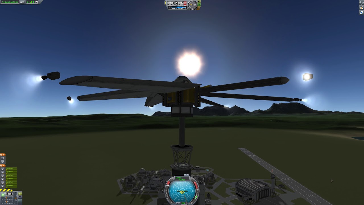 The Dandelion rocket propelled helicopter - YouTube