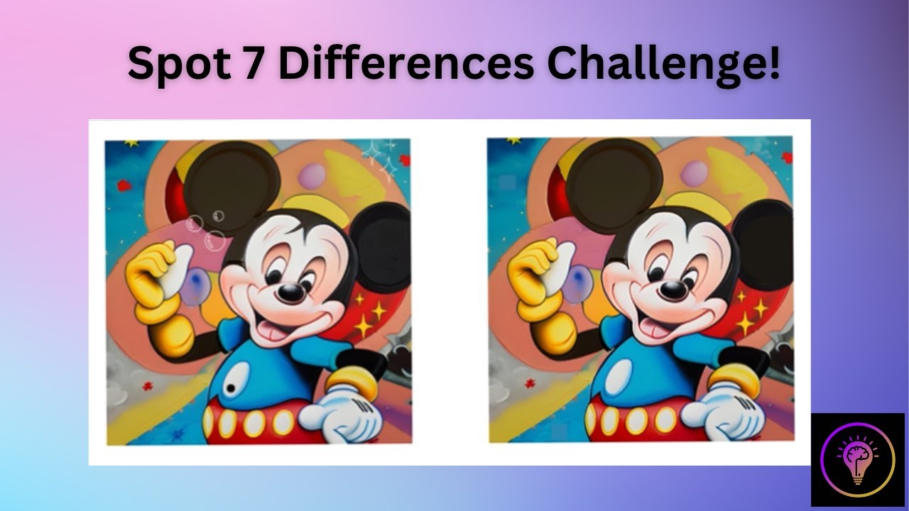 Spot the 7 Differences Challenge! 🧩 Can You Find Them All? 🔍🎯 #BrainTeasers #VisualChallenge ...
