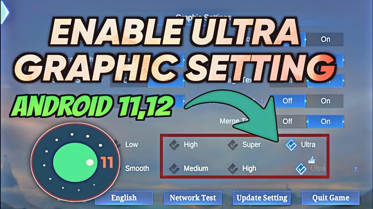 TIPS : Kung Paano Magkaroon Ng ULTRA SETTINGS sa Android 11,12 | Best ...