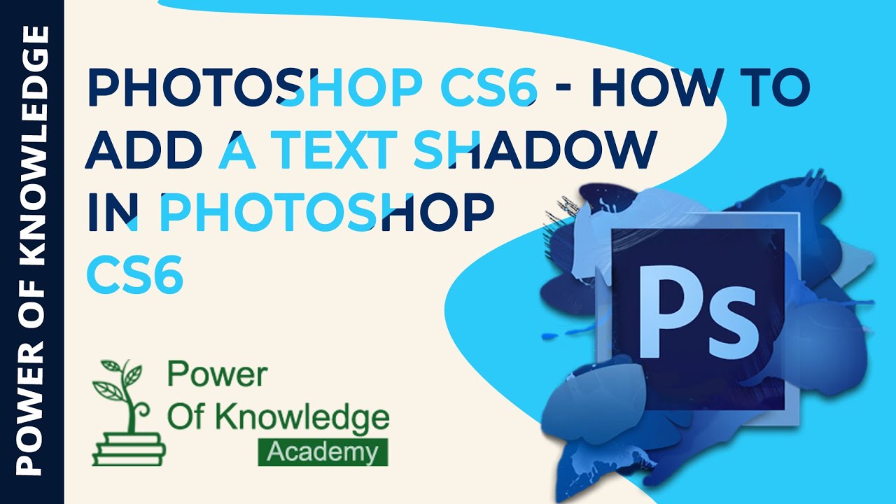 How To Add A Text Shadow In Photoshop CS6 YouTube how-to-add-a-text-shadow-in-photoshop-cs6-youtube