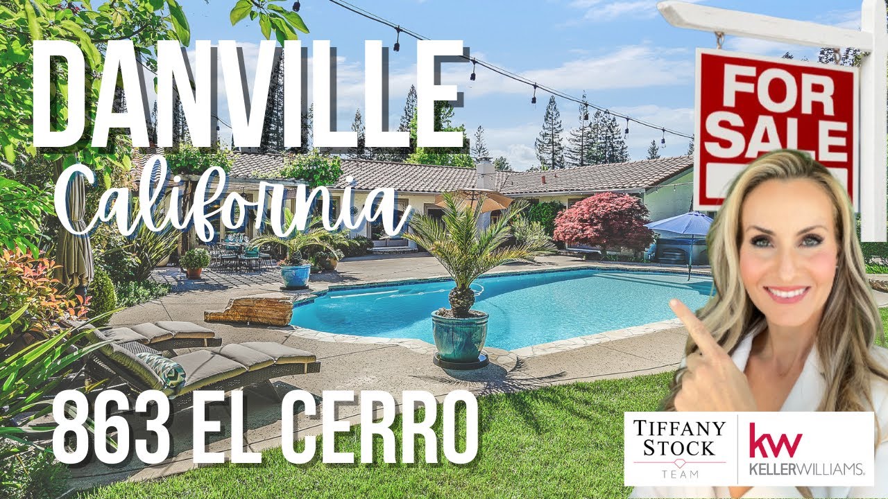 Danville, CA - 863 El Cerro Blvd- Home For Sale - Video Walk through ...