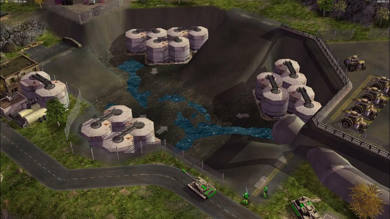 Command & Conquer Generals Zero Hour GLA Mission 4 | C&C Generals Zero Hour Laser Mod - YouTube