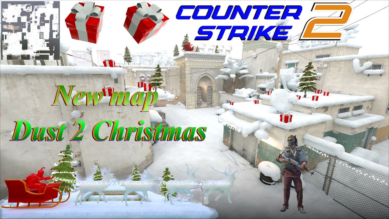 Counter-Strike 2 — New map Dust 2 Christmas / CS2 — Нова карта Dust 2 ...