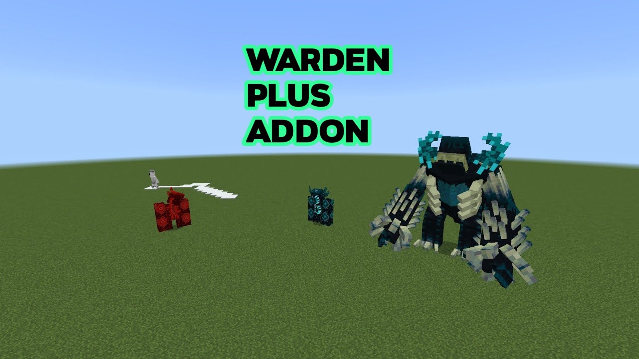I FOUND WARDEN PLUS OLD VERSION in Minecraft Pocket Edition - YouTube