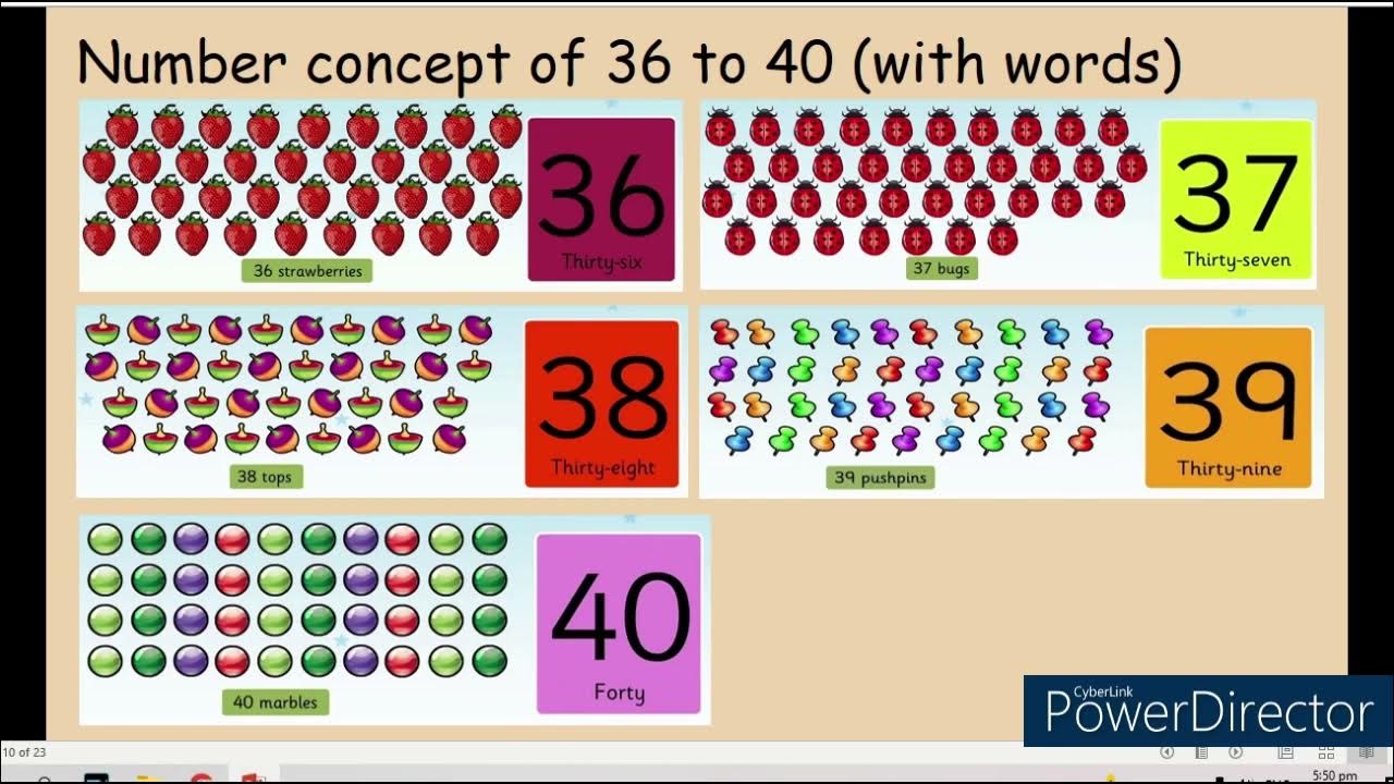 Counting Numbers 1-100 (part 2)/Grade 1 powerpoint presentation/Your ...