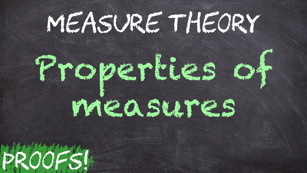 Continuity of measures - Proofs | Measure Theory - YouTube