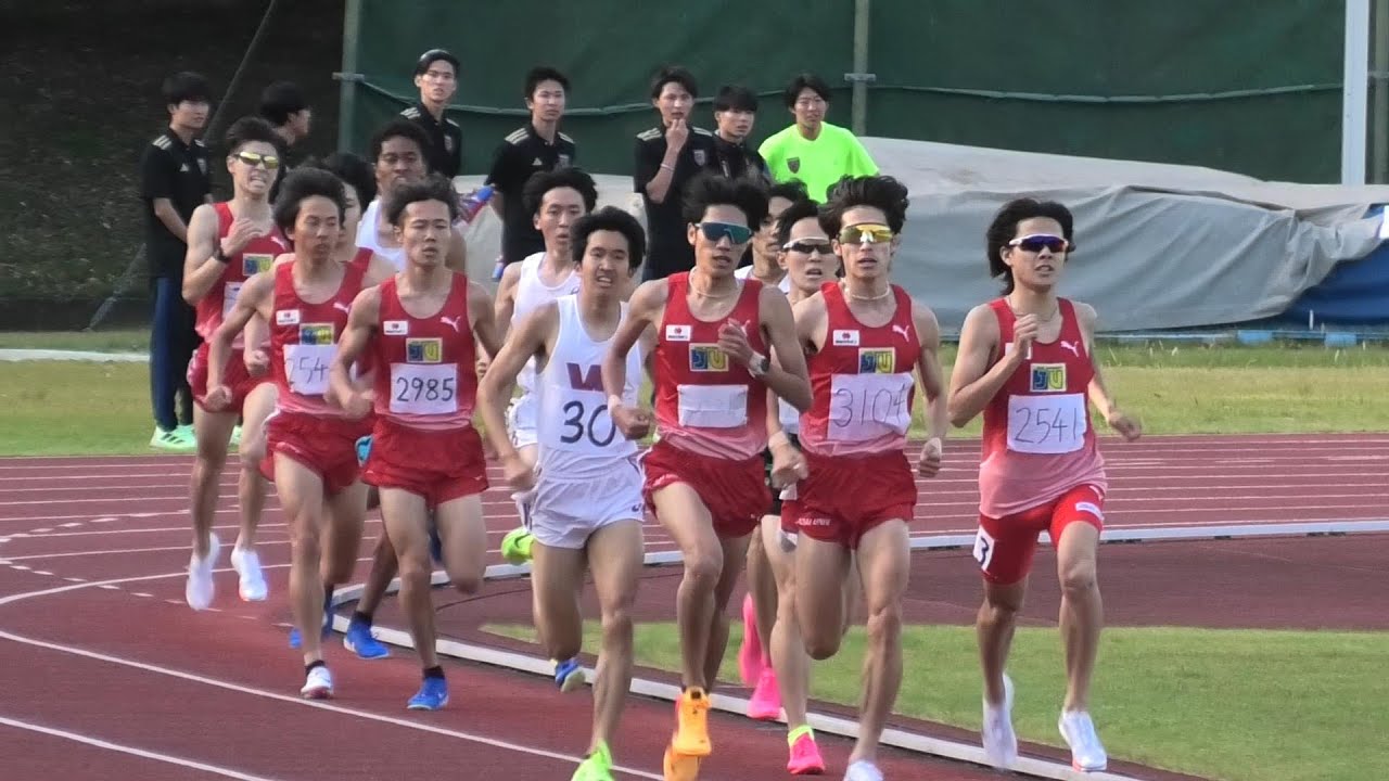 [早大記録会]1500m 城西大栗原トップ！ - YouTube