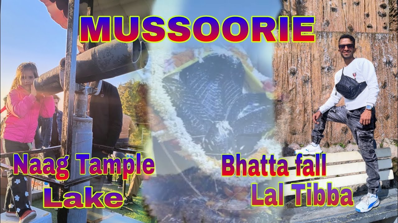 Mussoorie vlog. Bhatta fall. Lake. Naag temple. Lal Tibba - YouTube