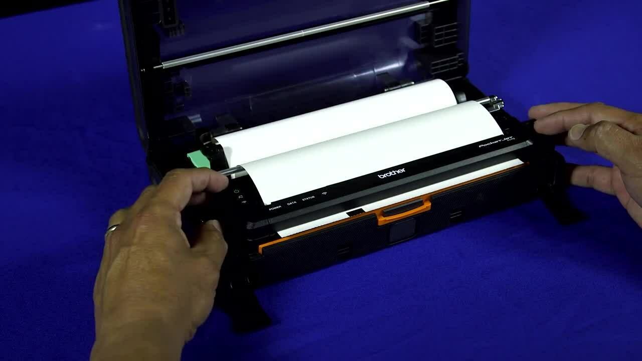 How to Print a Self Test Page on PocketJet 7 - YouTube