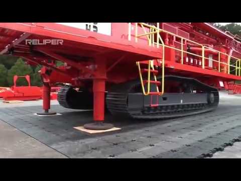 PortaFloor MAX Drilling Rig - YouTube