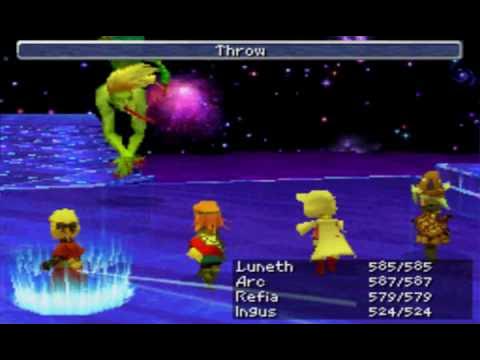 FF3 DS - Low Level Game Part VI: Echidna - YouTube