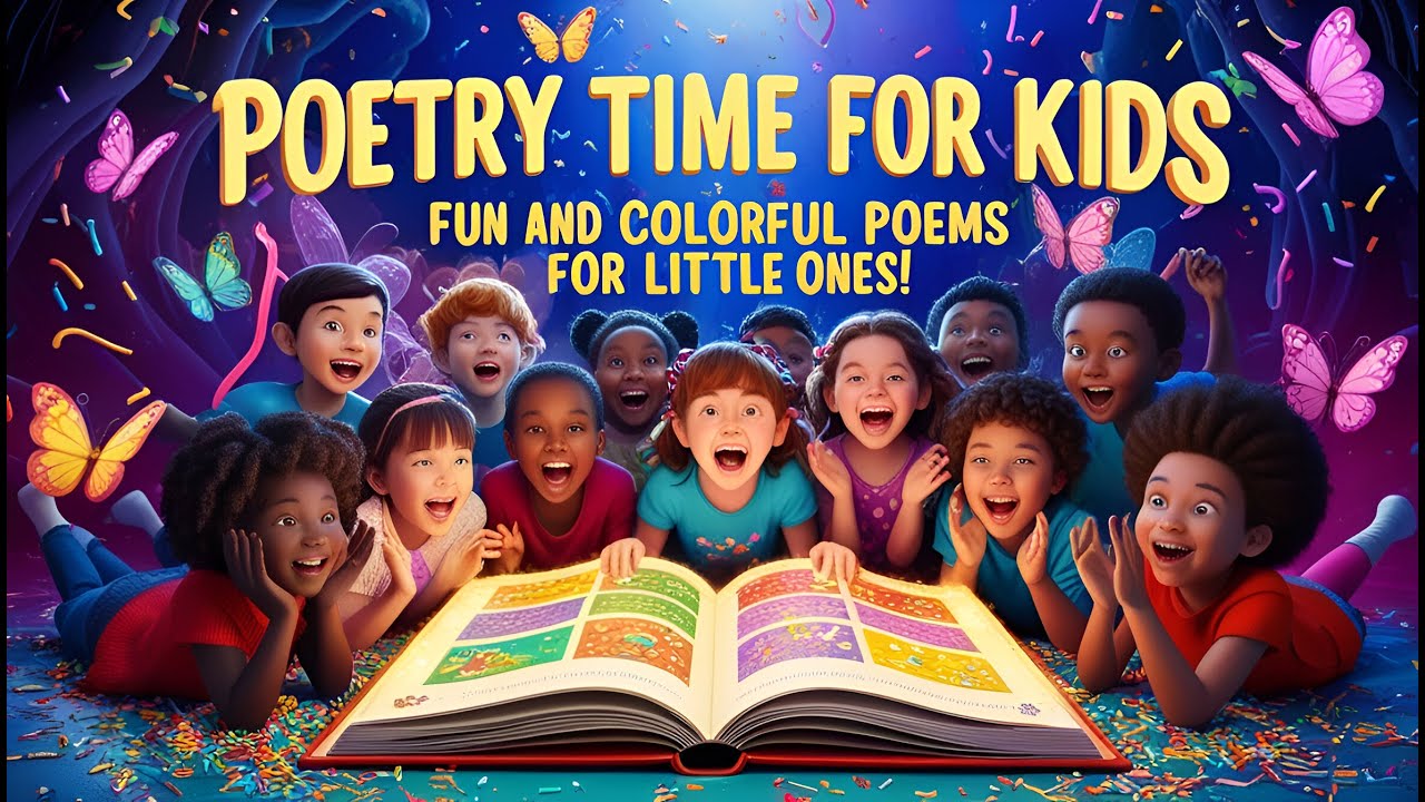 Rainbow Poetry: A Colorful Poem for Kids! | #Kidscartoons - YouTube