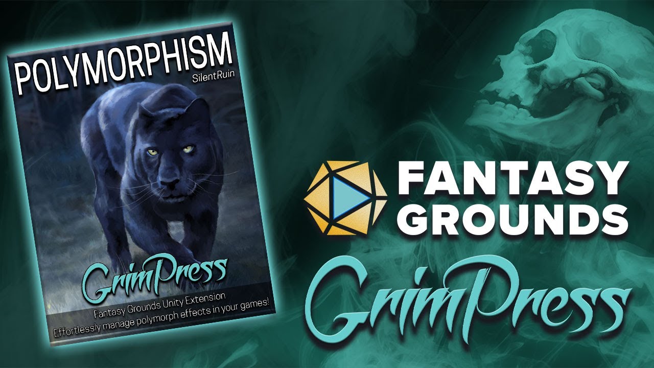 Polymorphism (D&D5e Fantasy Grounds Extension) - YouTube