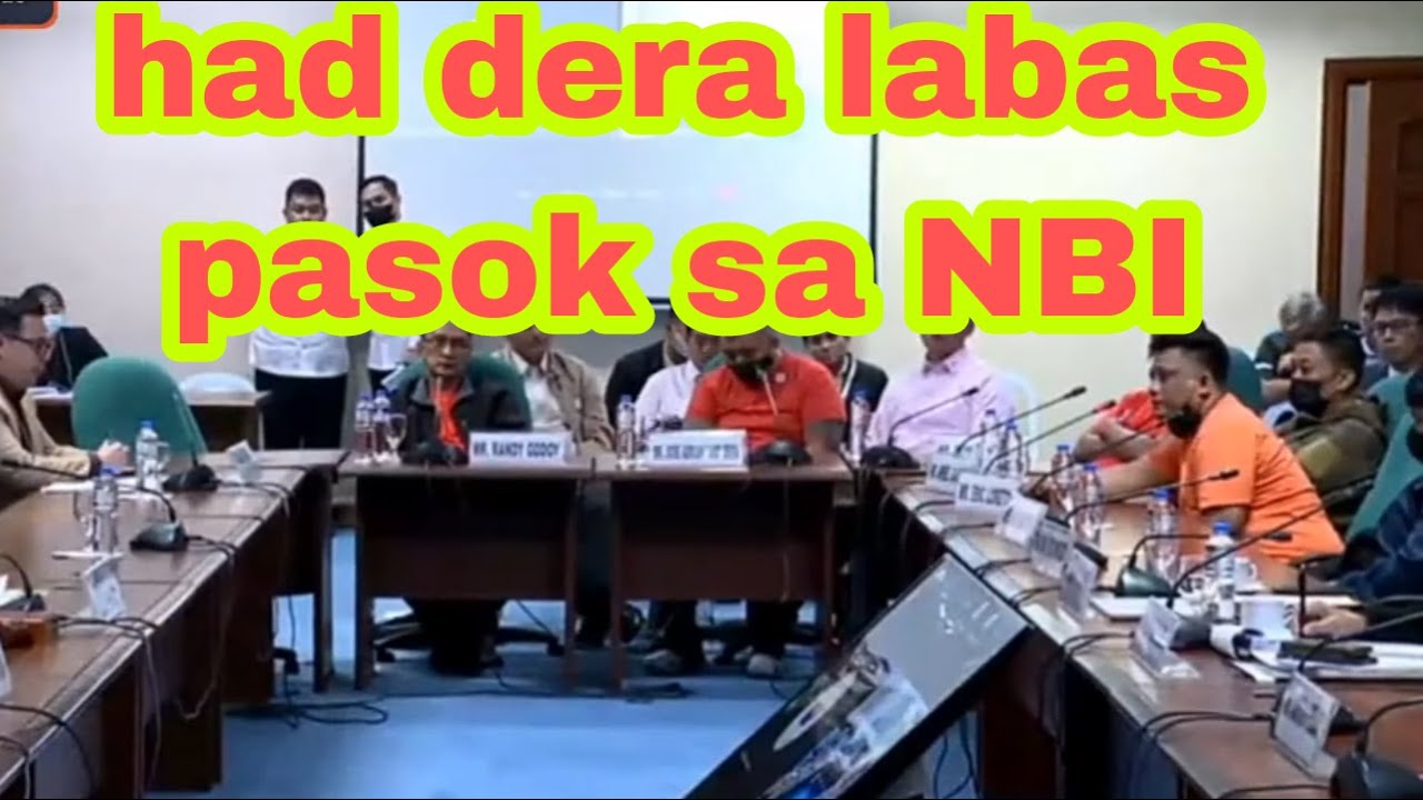 OMG. JAD DERA OMAMIN NA KAKALABAS PASOK SA NBI#DESERTFOX #TVVLOG - YouTube