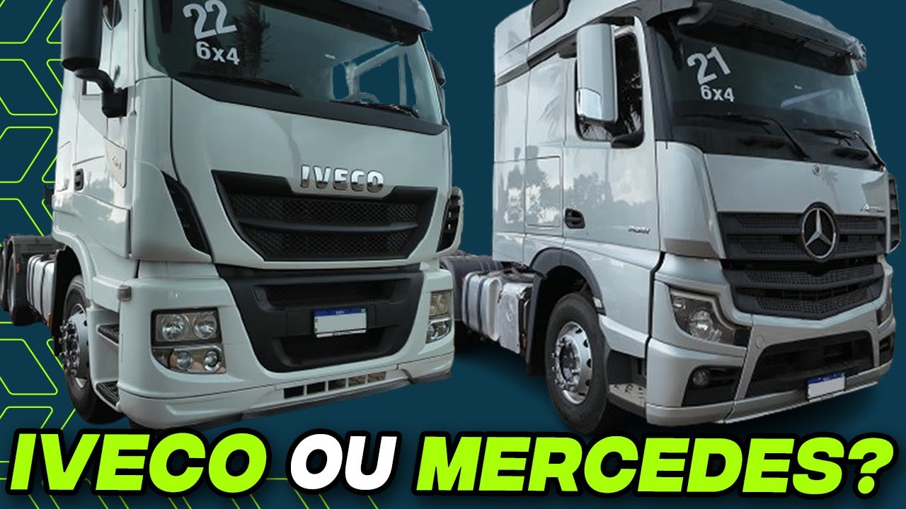 MERCEDES-BENZ VS. IVECO – QUAL É O MELHOR CAMINHÃO PARA O SEU TRABALHO ...