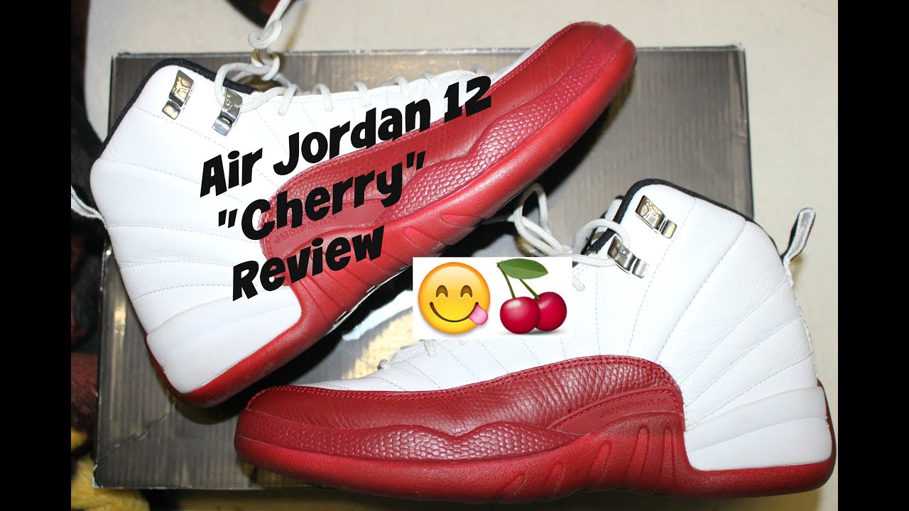 Air Jordan Cherry 12 Review & On Foot - YouTube