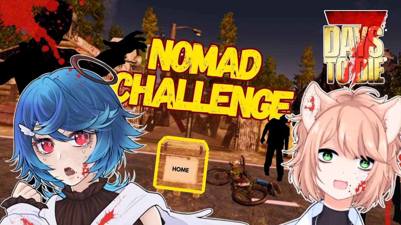 Surviving the ULTIMATE Nomad Challenge in 7 DAYS TO DIE | Ep. 1 ...