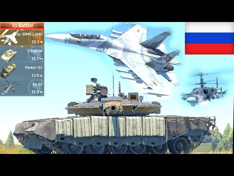 Premium Su-30MK2 Is Completely Broken In Russian Top Tier! 💀