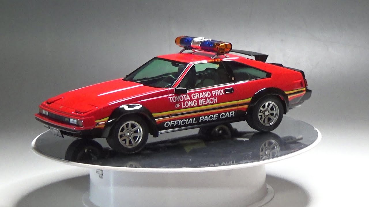 Scale Car Model TAMIYA 1/24 TOYOTA CELICA SUPRA LONG BEACH GP MARSHAL ...