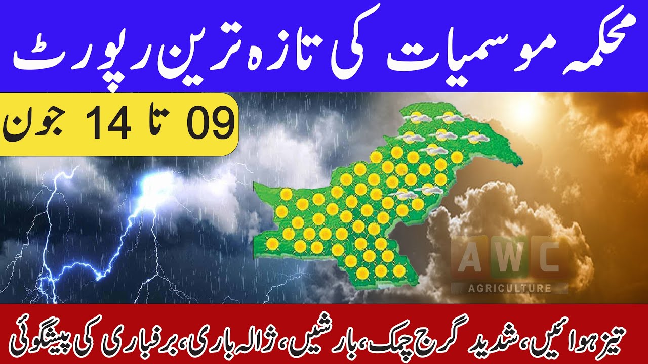 Tomorrow weather Pakistan|pak weather update |Weather Forecast for Next ...