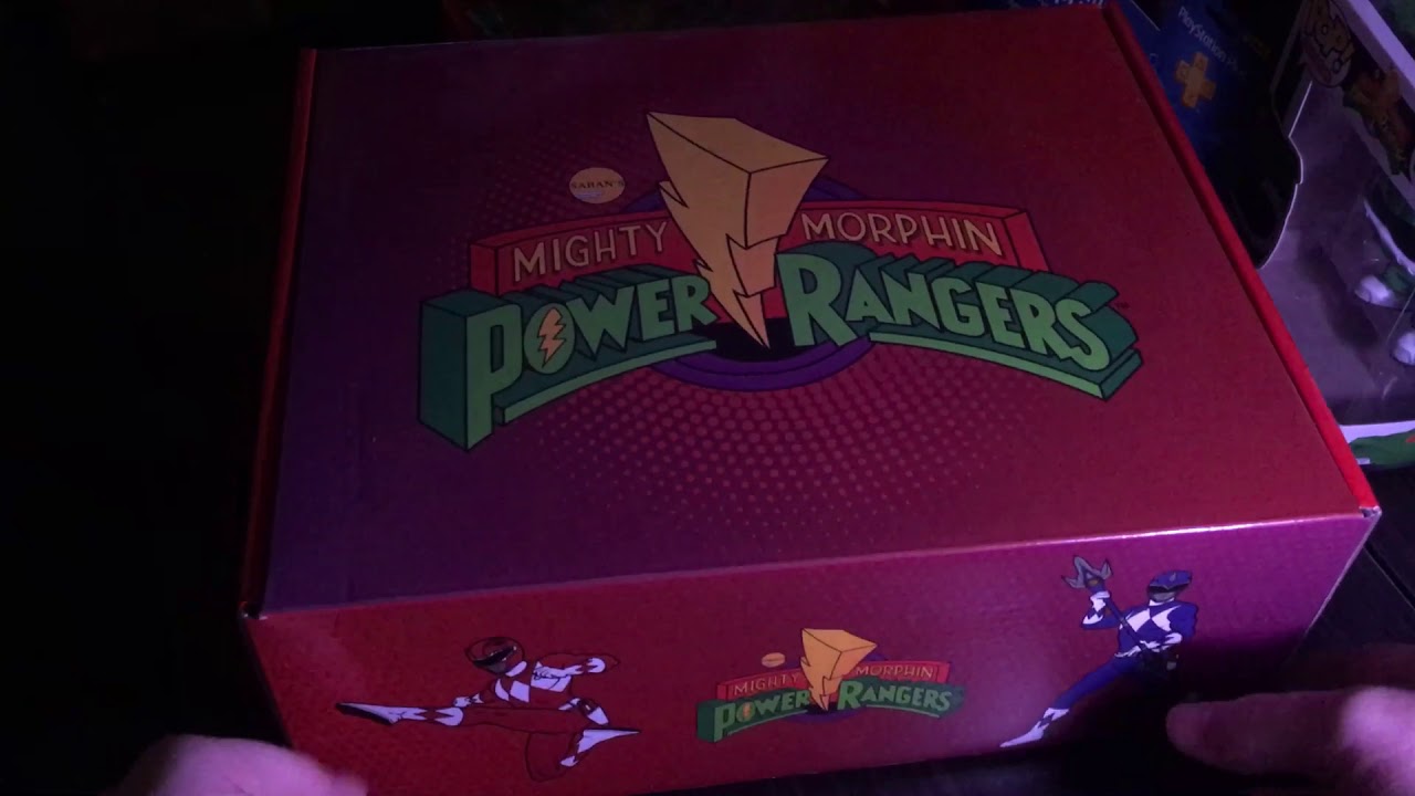 Power Rangers mystery box opening - YouTube
