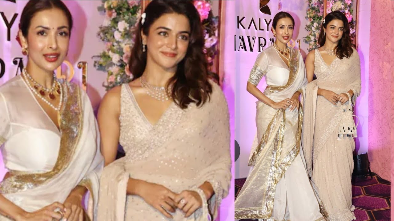 "Malaika Arora, Wamiqa Gabbi Shine at Kalyan Jewellers' Navratri ...