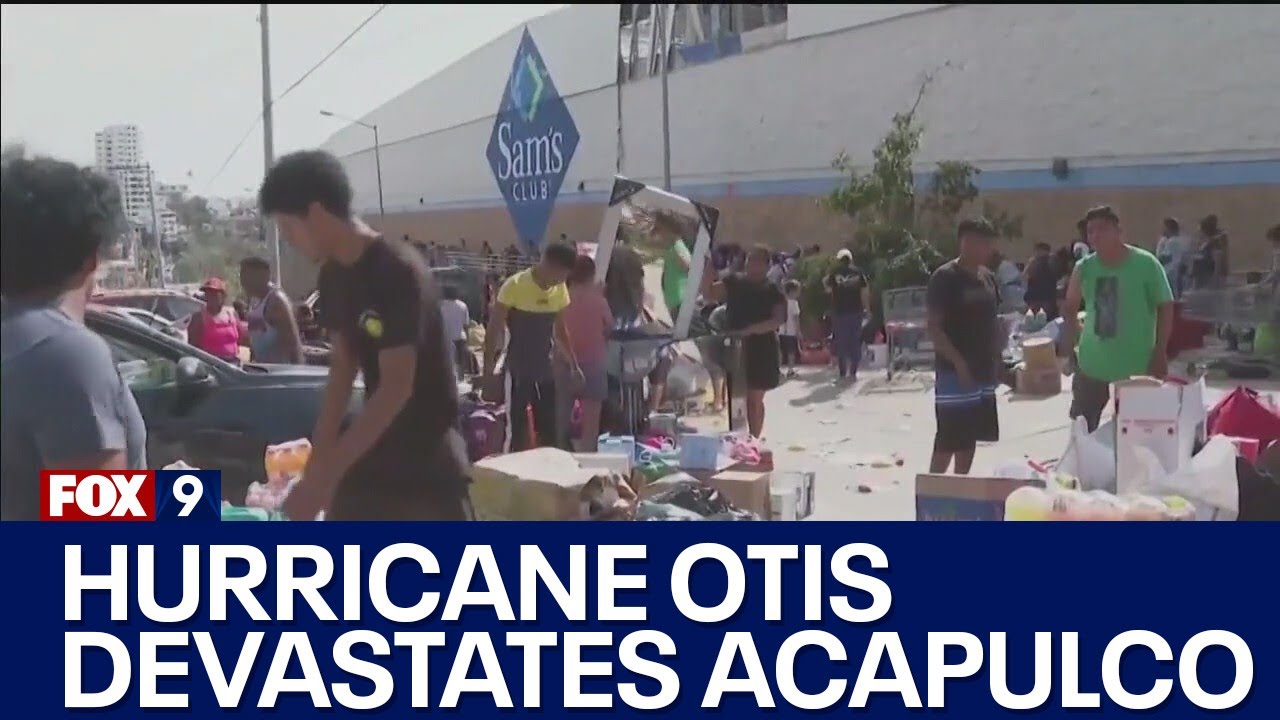 Hurricane Otis devastates Acapulco - YouTube
