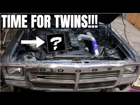 ALMOST TIME FOR TWIN TURBOS ON 1ST GEN 12V CUMMINS!!!! - YouTube