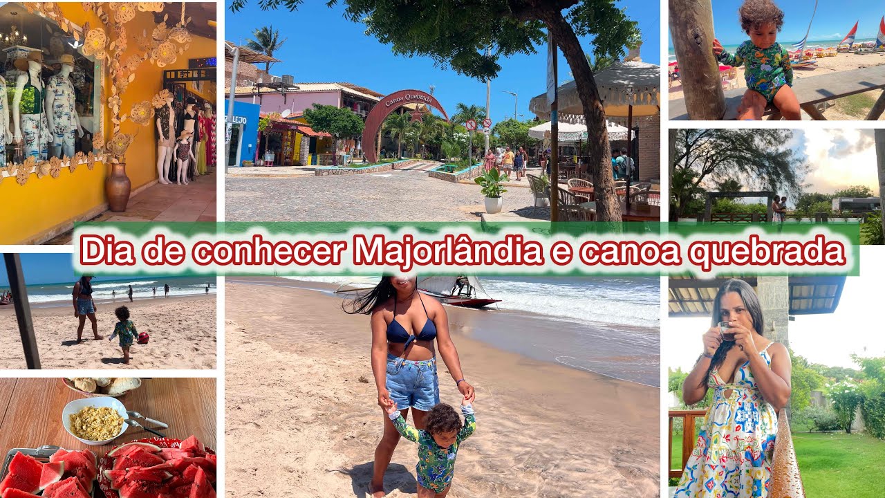 CONHECEMOS MAJORLÂNDIA E PASSEAMOS POR CANOA QUEBRADA / FOI TUDO ...