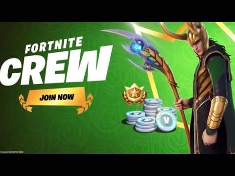 The New Fortnite Loki crew pack trailer - YouTube