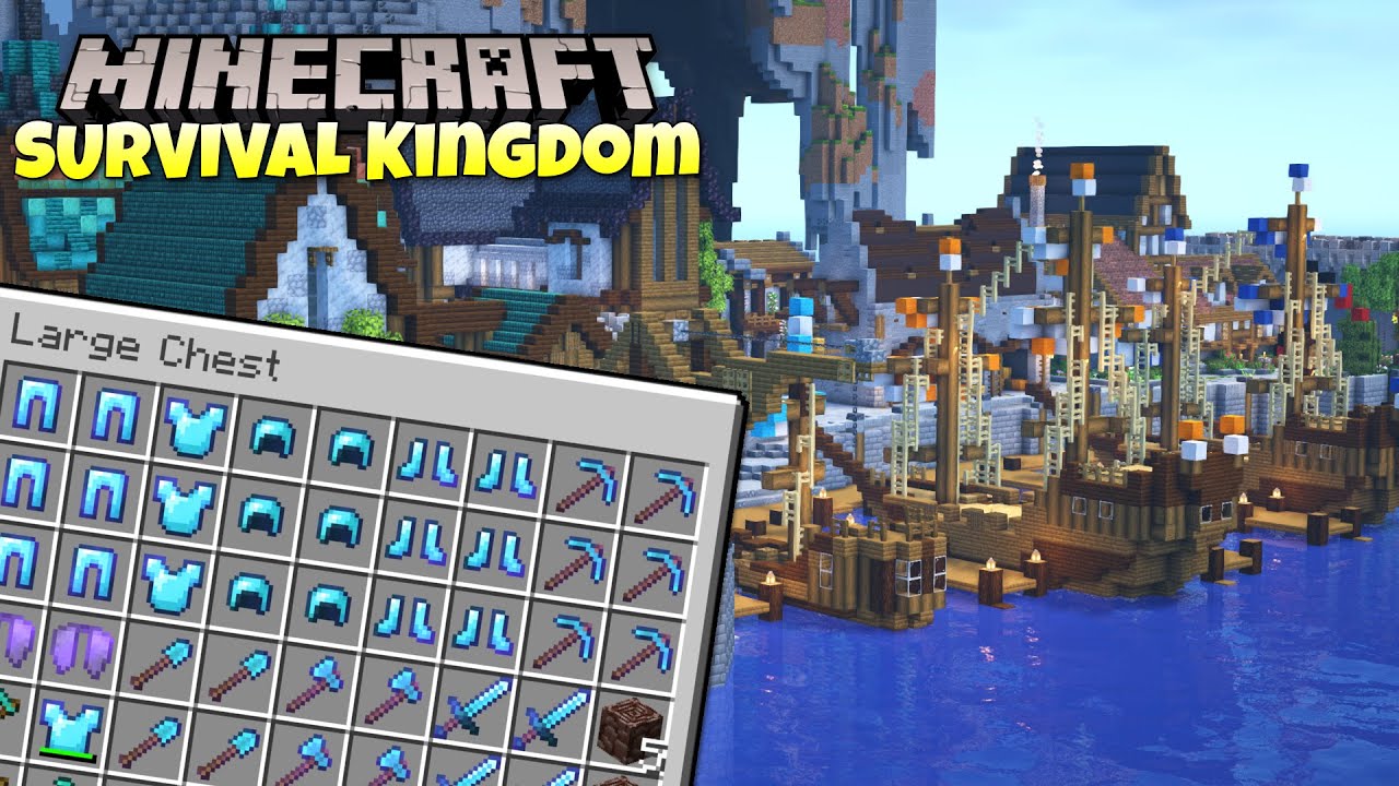 🏰 Beginning An Armory 🏰 | Minecraft Survival Kingdom Episode #28 - YouTube