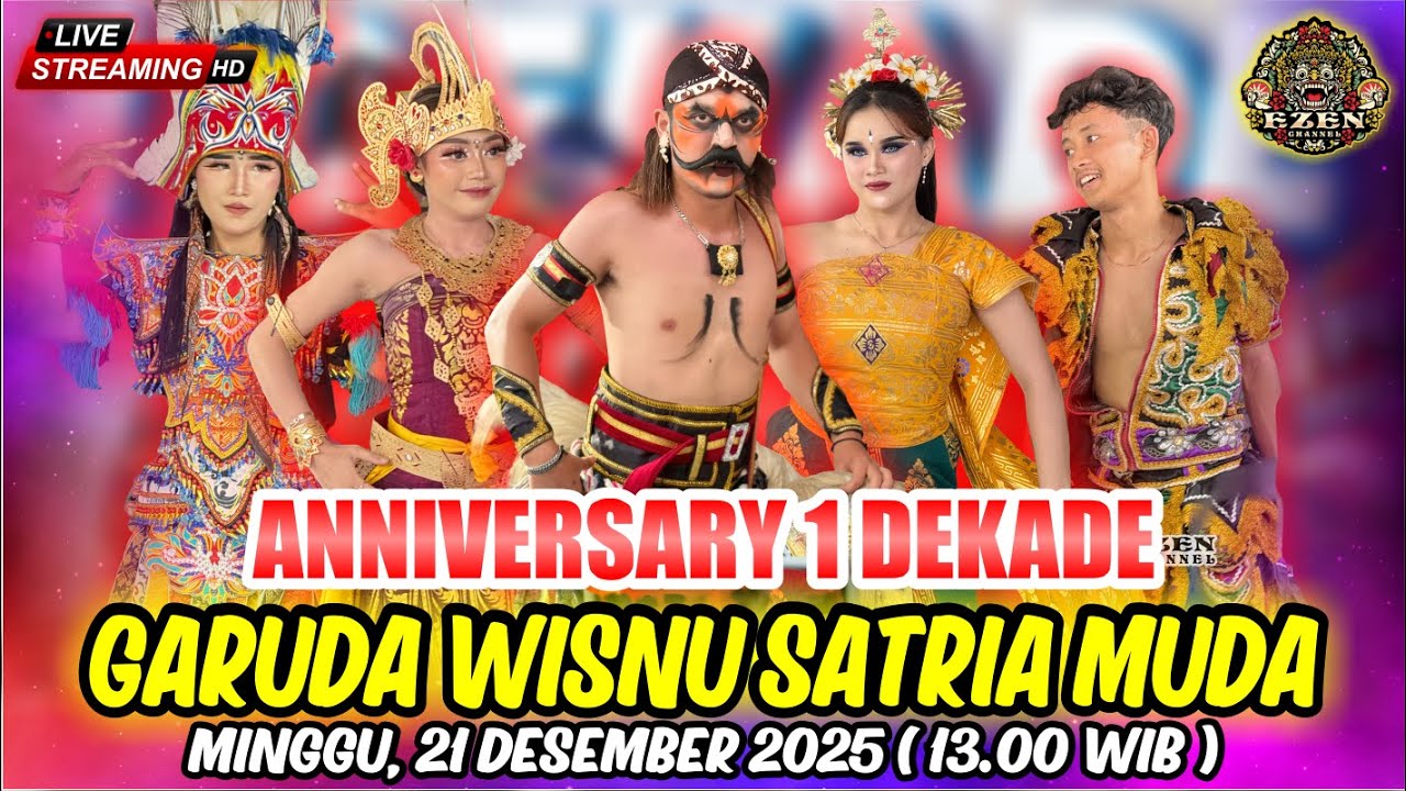 LIVE GWSM Garuda Wisnu Satria Muda - Anniversary 1 Dekade 21 Desember ...
