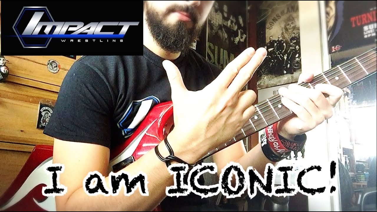 Matt Hardy "I Am ICONIC" TNA theme guitar cover - YouTube