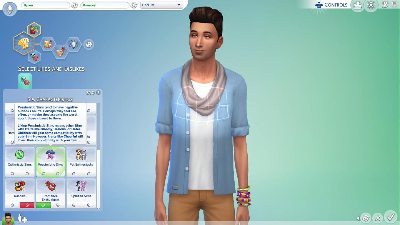 The Sims 4_20230408231749 cas tutorial - YouTube