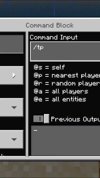 How to command a command block to teleport you #minecraft # ...