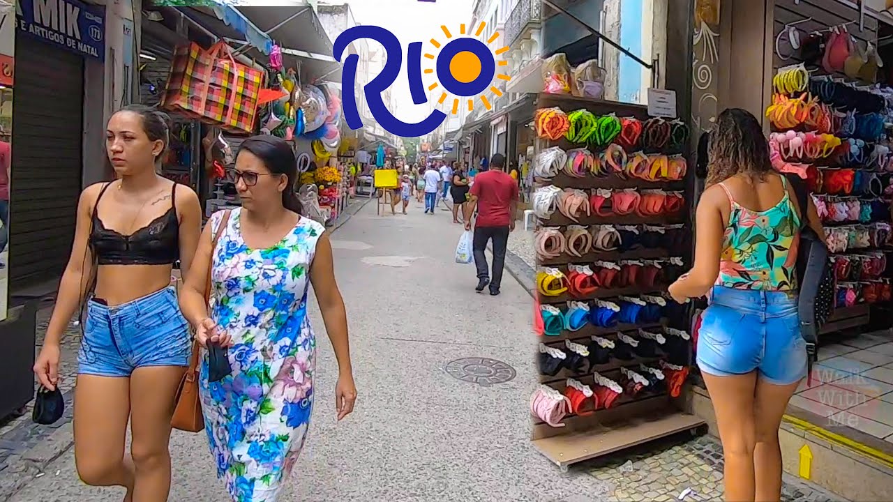 🇧🇷 RIO DE JANEIRO Downtown, Rio City Center — BRAZIL Walking Tour - YouTube
