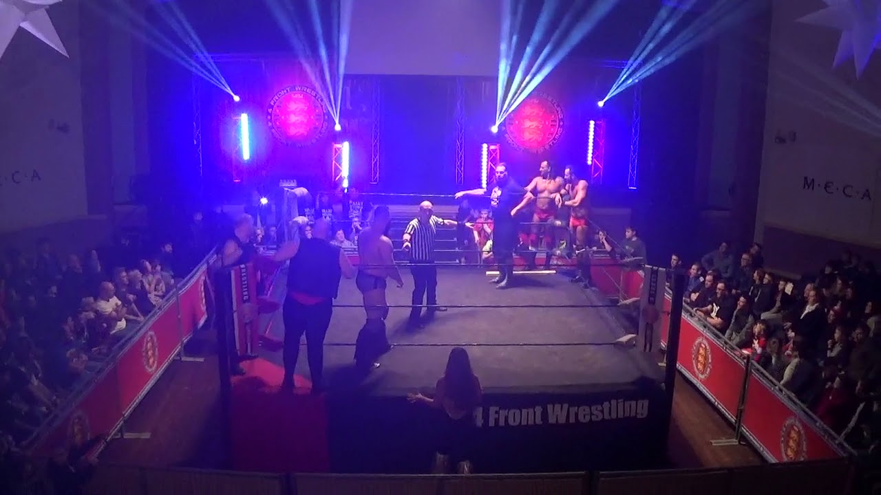 Bruisers and Saul Adams vs Iestyn Rees, JD Knight and Hacksaw Jim ...