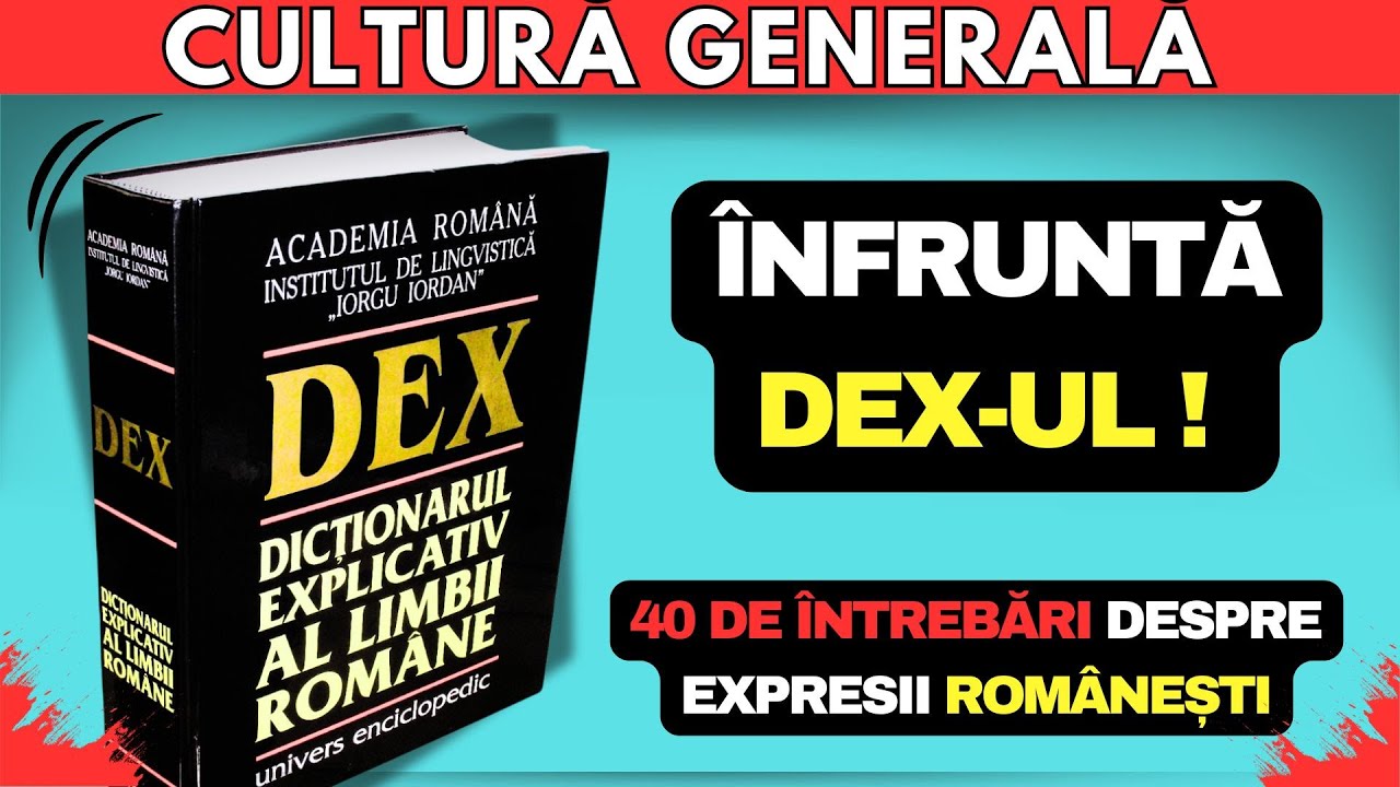 Ai curaj să înfrunți DEX-ul? 40 de întrebări care îți testează ...