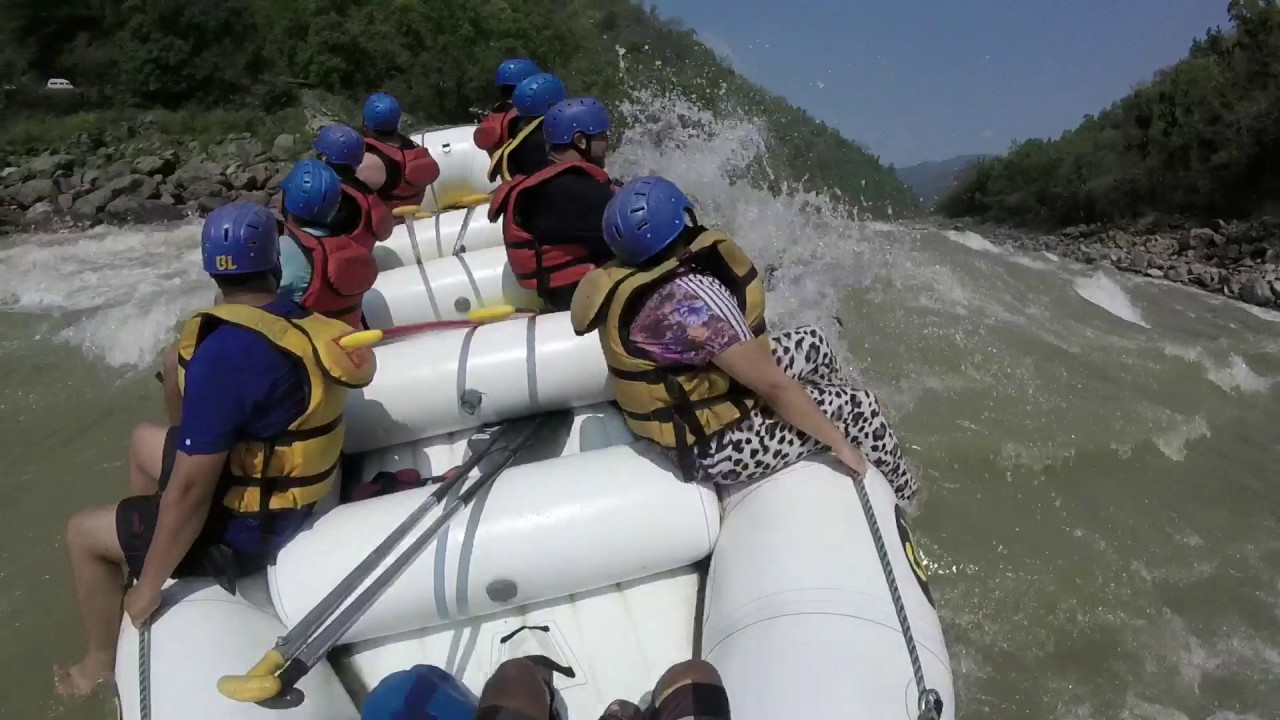 Rishikesh Rafting Golf course Rapid in new siting style #rishikesh # ...